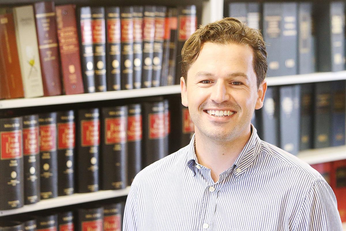 Dodd helps shape the land around him