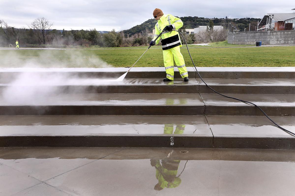 Napa bypass undergoes cleanup after 2 dunkings