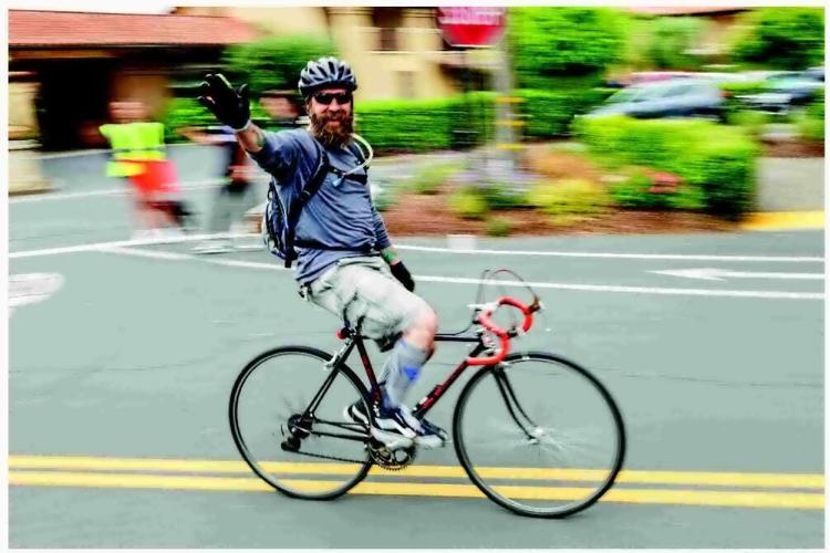 Fighting gun violence on bike and foot