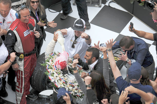Indy 500 win adds to Jimmy Vasser's trophy case