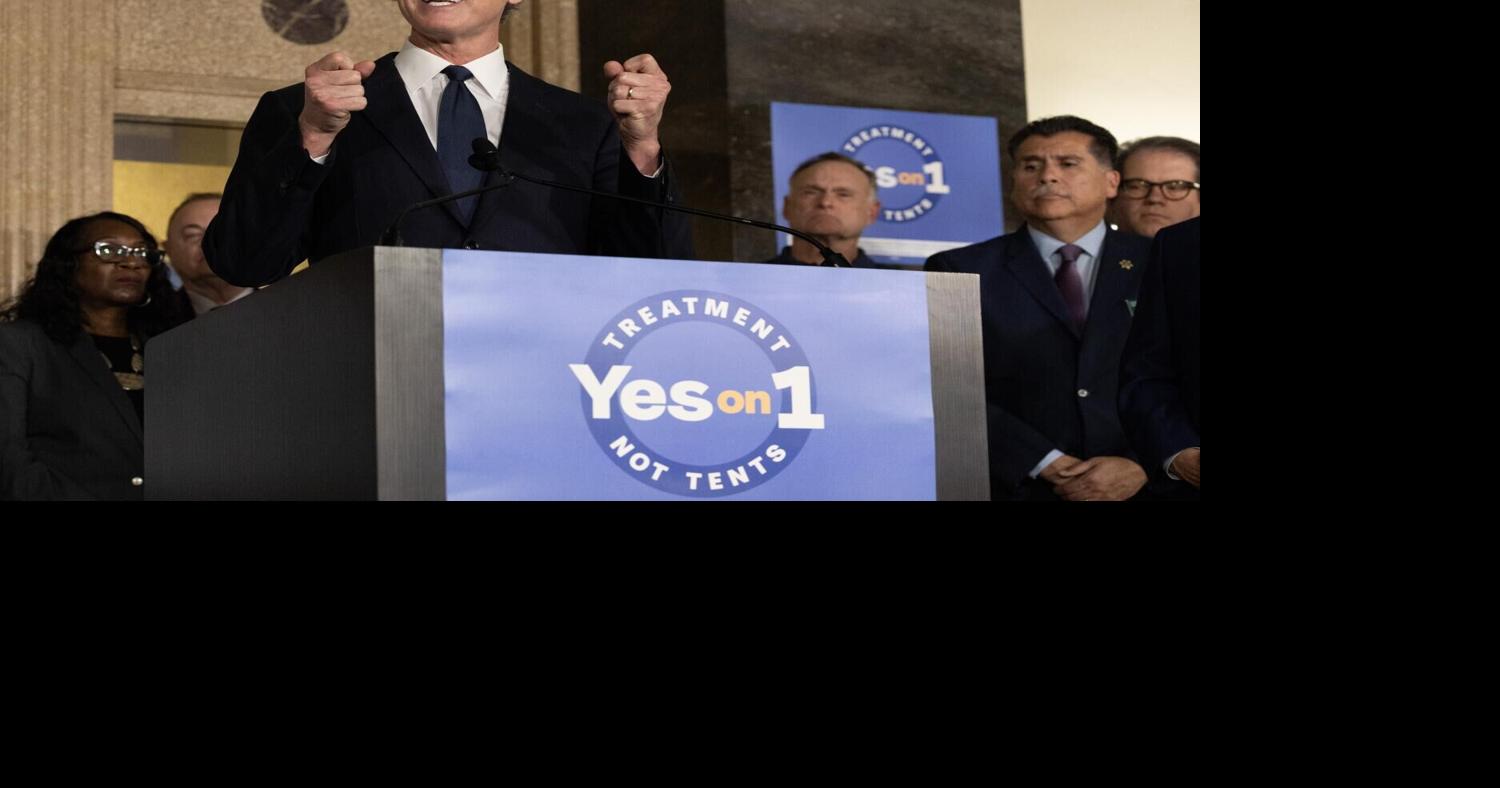 Narrow lead for California Prop. 1 mental health measure