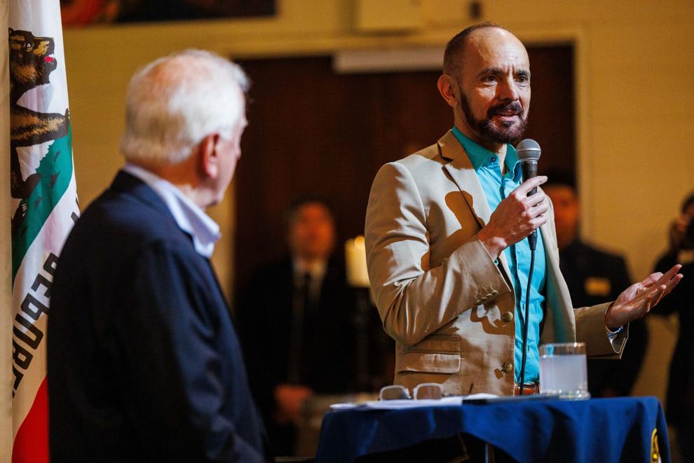 PHOTOS: Rep. Thompson's Napa town hall draws protesters and ...