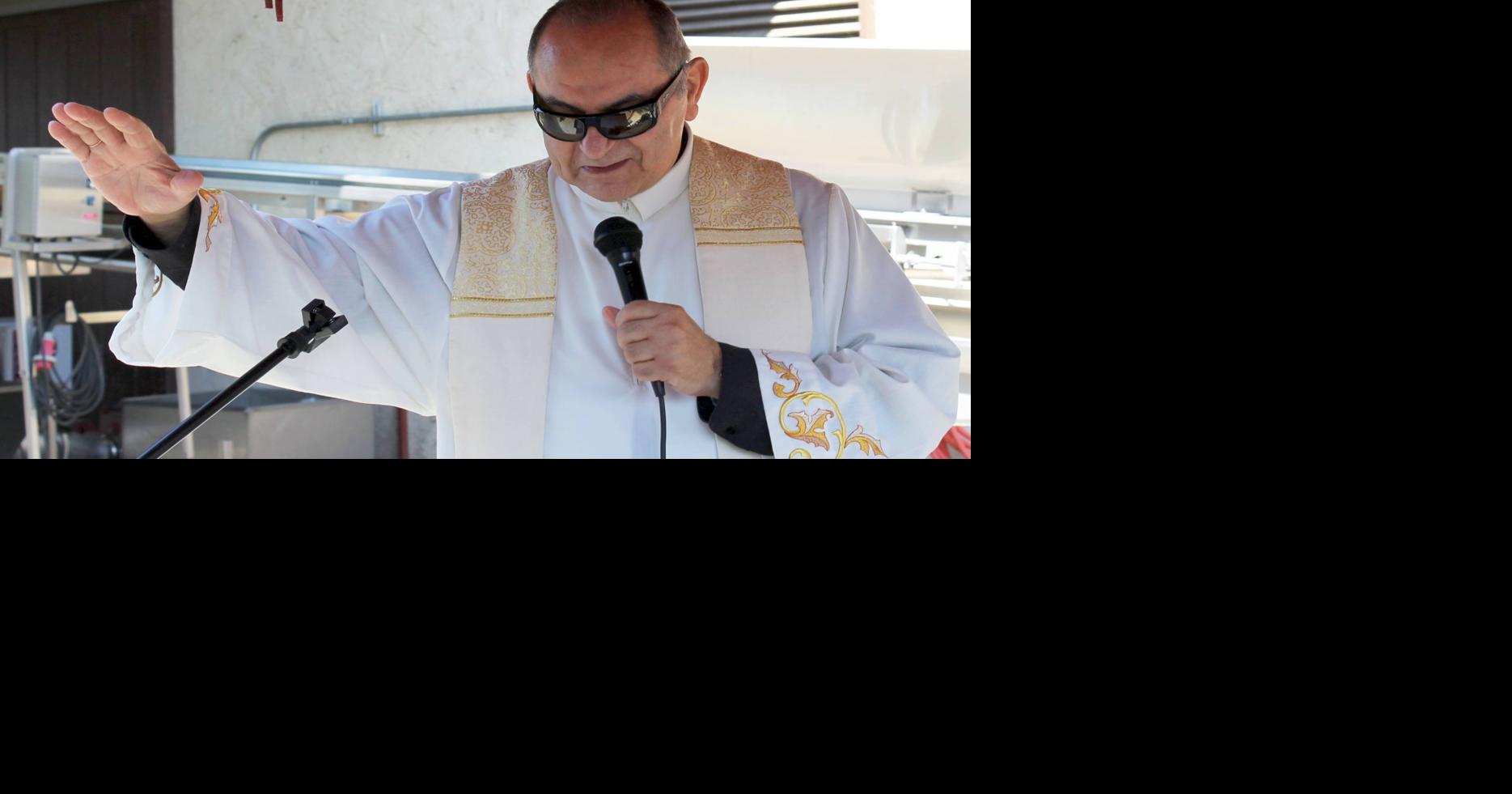 Father Gordon of the St. Helena Catholic Church gets ready to retire ...