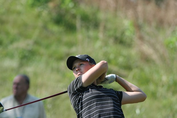 Talley giving professional golf a try