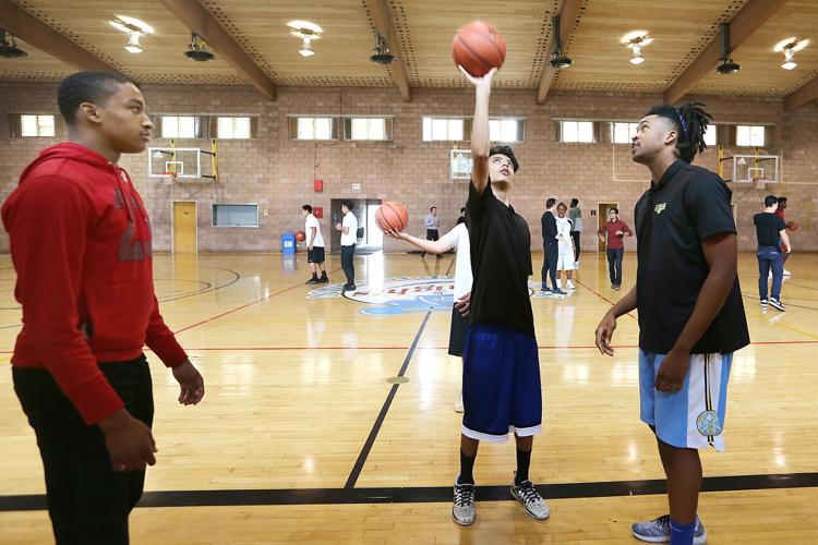 Prolific Prep players mentor Camille Creek students through basketball ...
