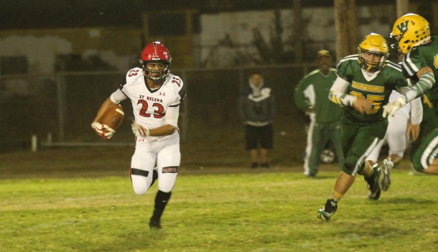St. Helena spoils Willits' homecoming, 43-15