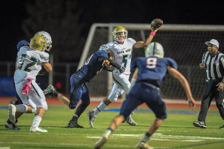 Justin-Siena football team rallies to defeat Napa High in thriller, 36-32
