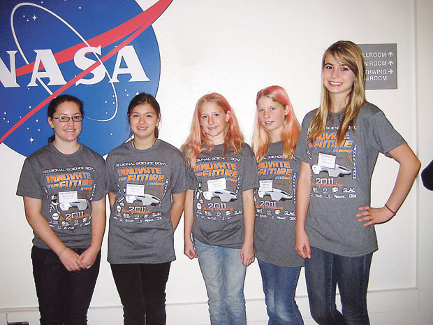 Middle school girls take on science competition