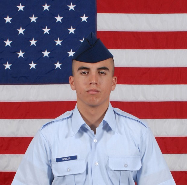 Robles graduates from basic training