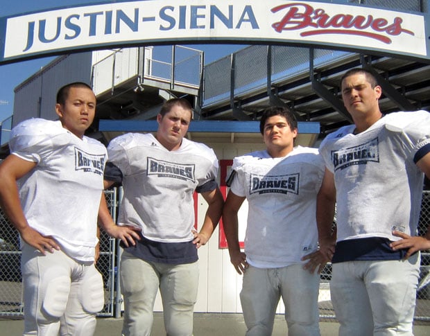 A fine line for Justin-Siena