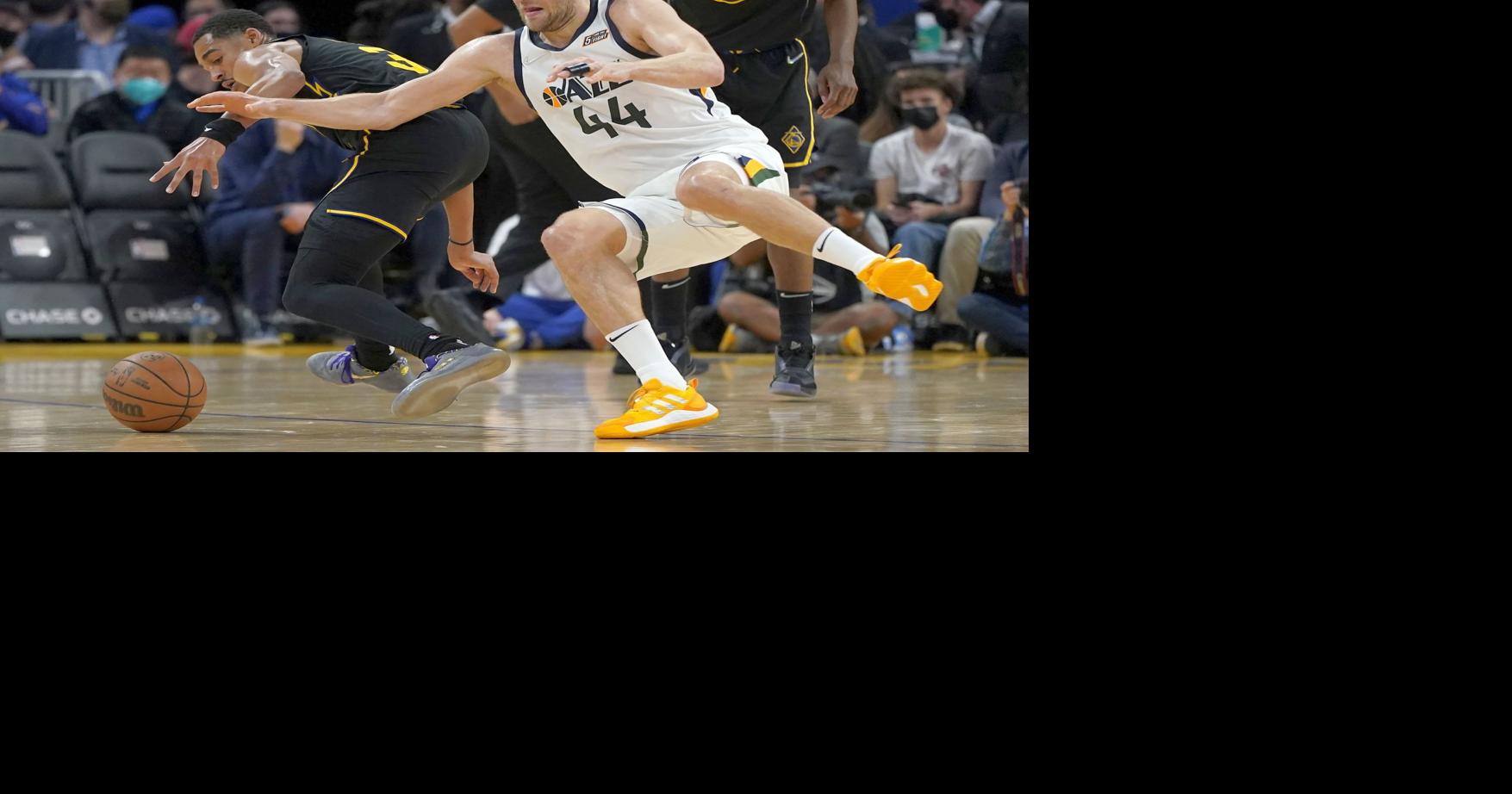 NBA: Poole scores 20 points, Warriors hold off Jazz 94-92