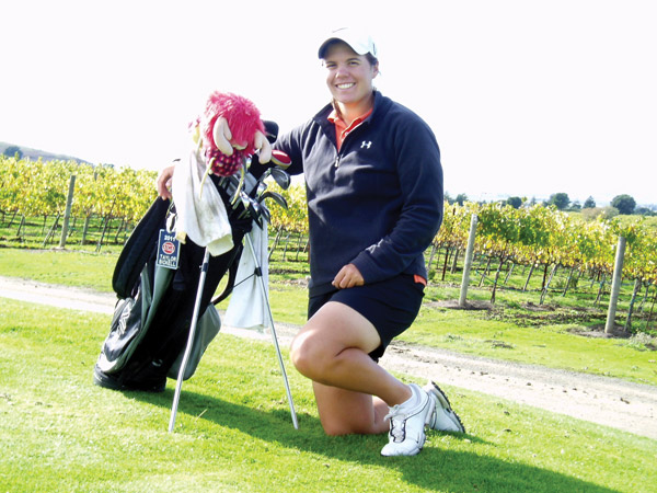 Taylor made for college golf