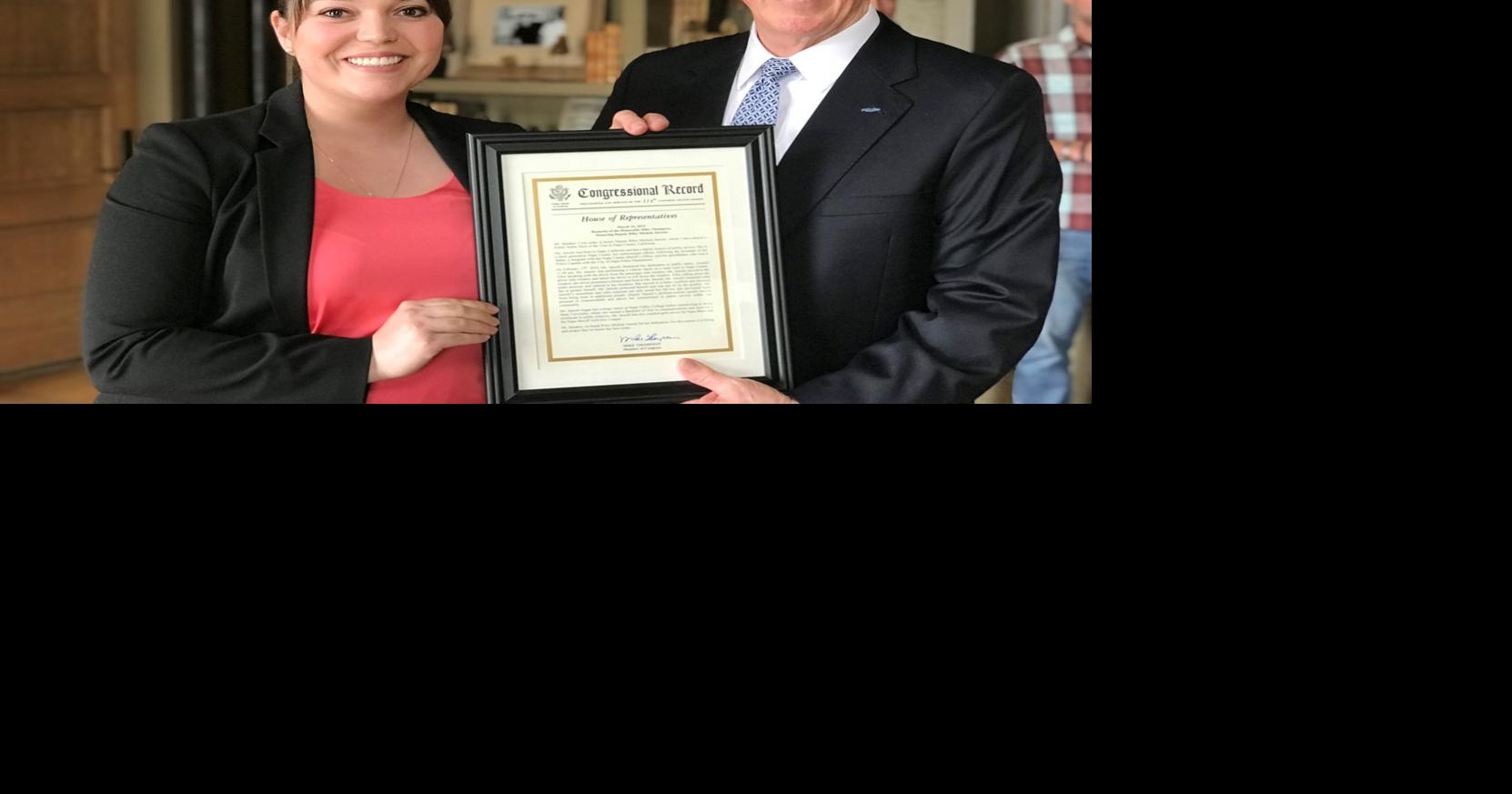 Rep. Thompson names Woman of the Year, First Responder of the Year ...