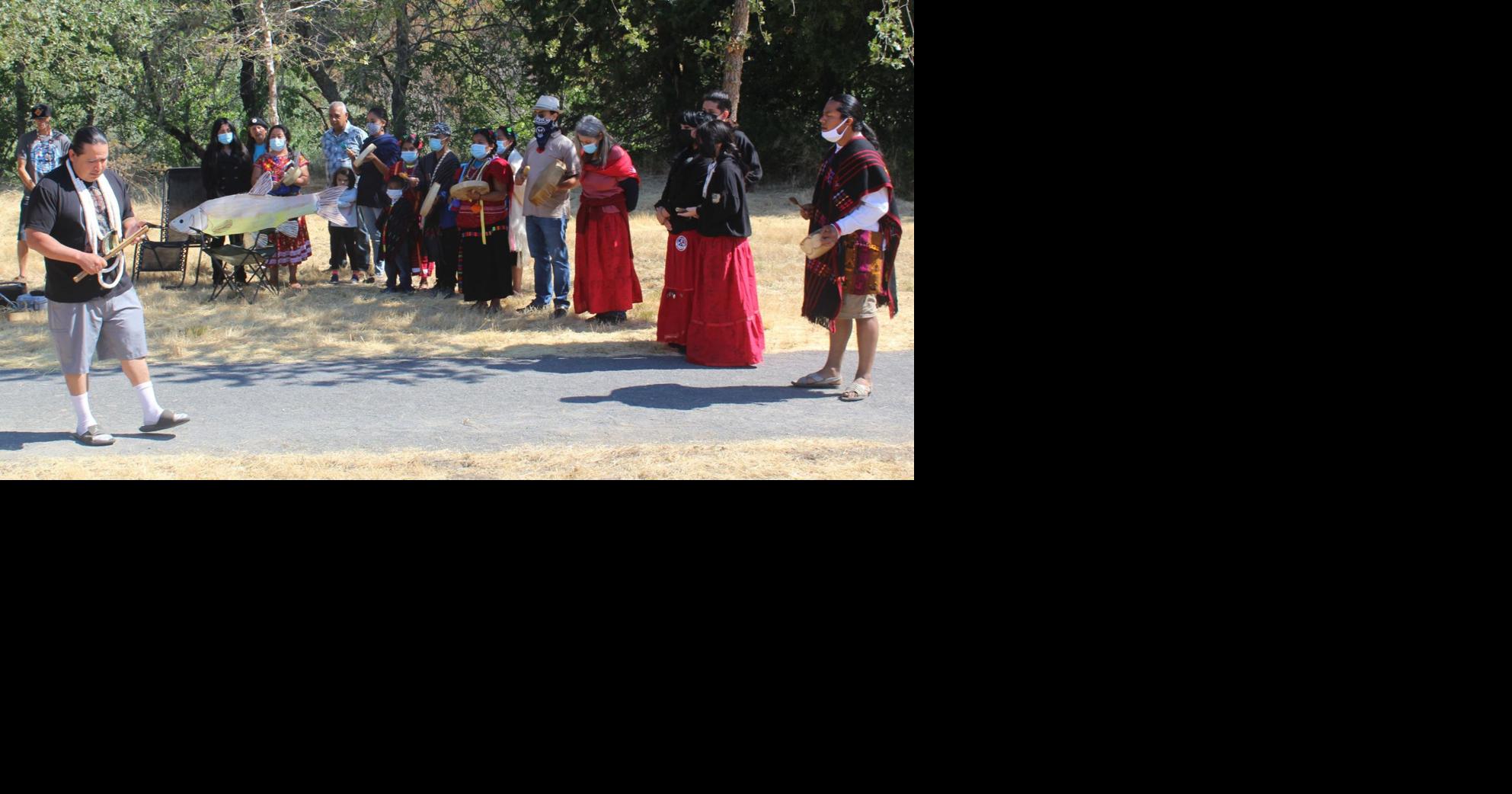Indigenous people gather in St. Helena to honor Napa River | News ...