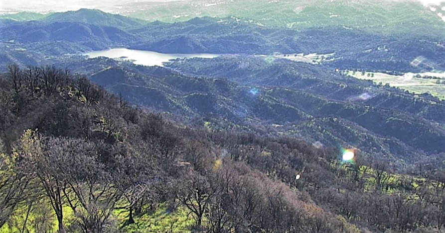 Lake Curry reservoir sits unused amid drought in eastern Napa County ...