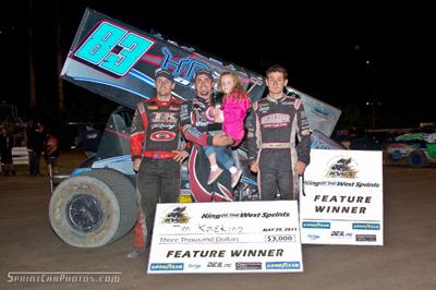 Kaeding takes Memorial Day weekend race at Calistoga Speedway