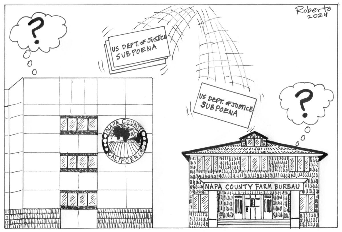 Political cartoon by Roberto Tinoco