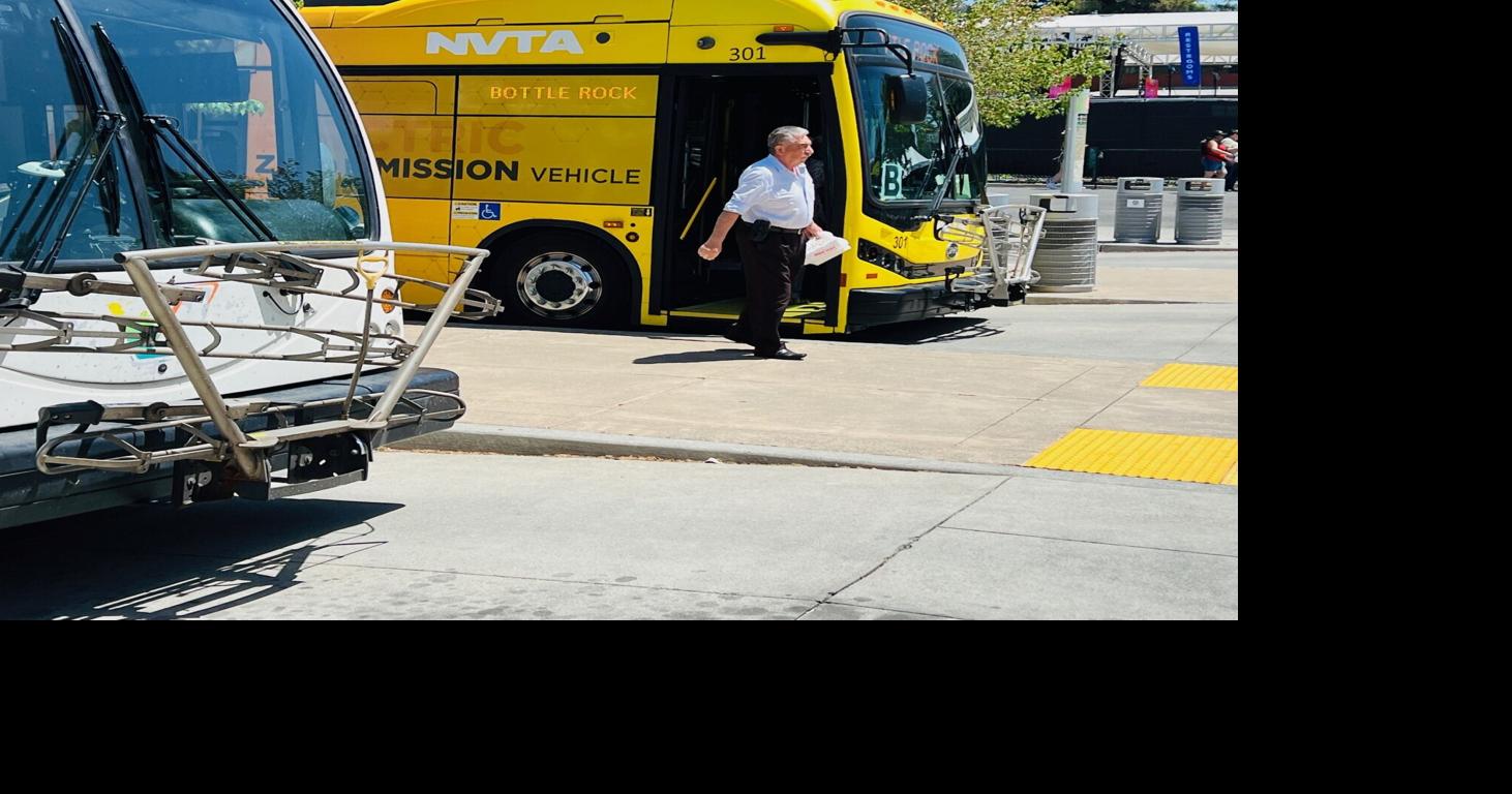 Free Vine buses, late-night service for BottleRock, La Onda | News ...
