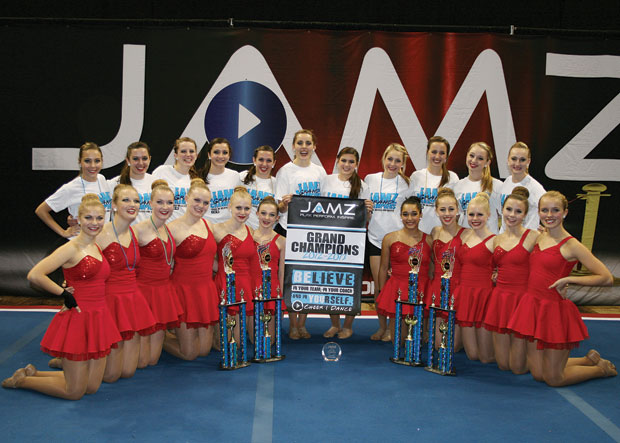 Napa High spiritleaders dominate event at Cow Palace