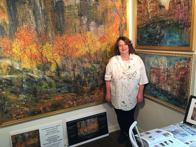 St. Helena artist Layla Fanucci’s cityscapes are subject of solo ...