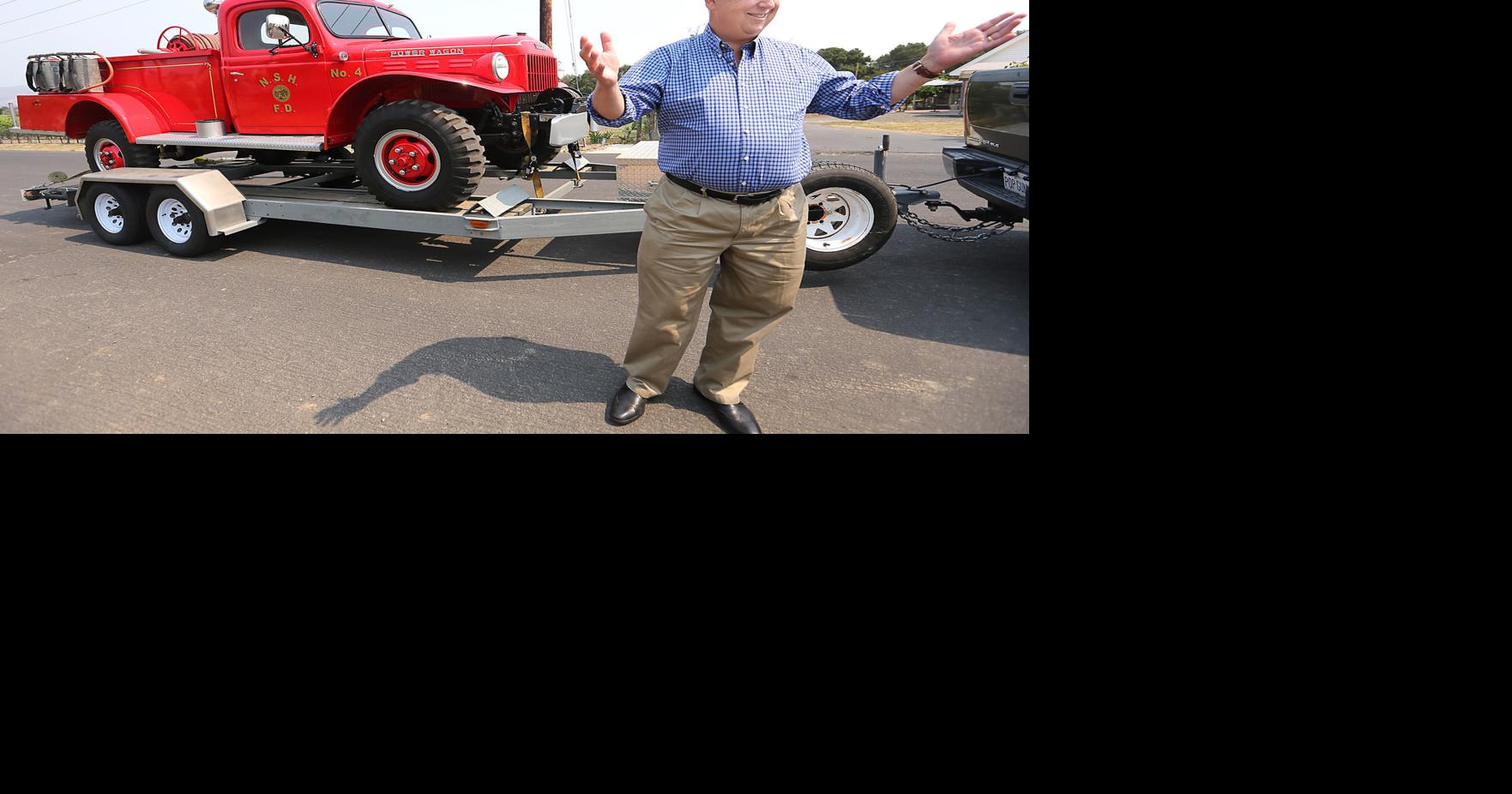 Vintage Napa State Hospital fire truck comes home to Napa | News ...