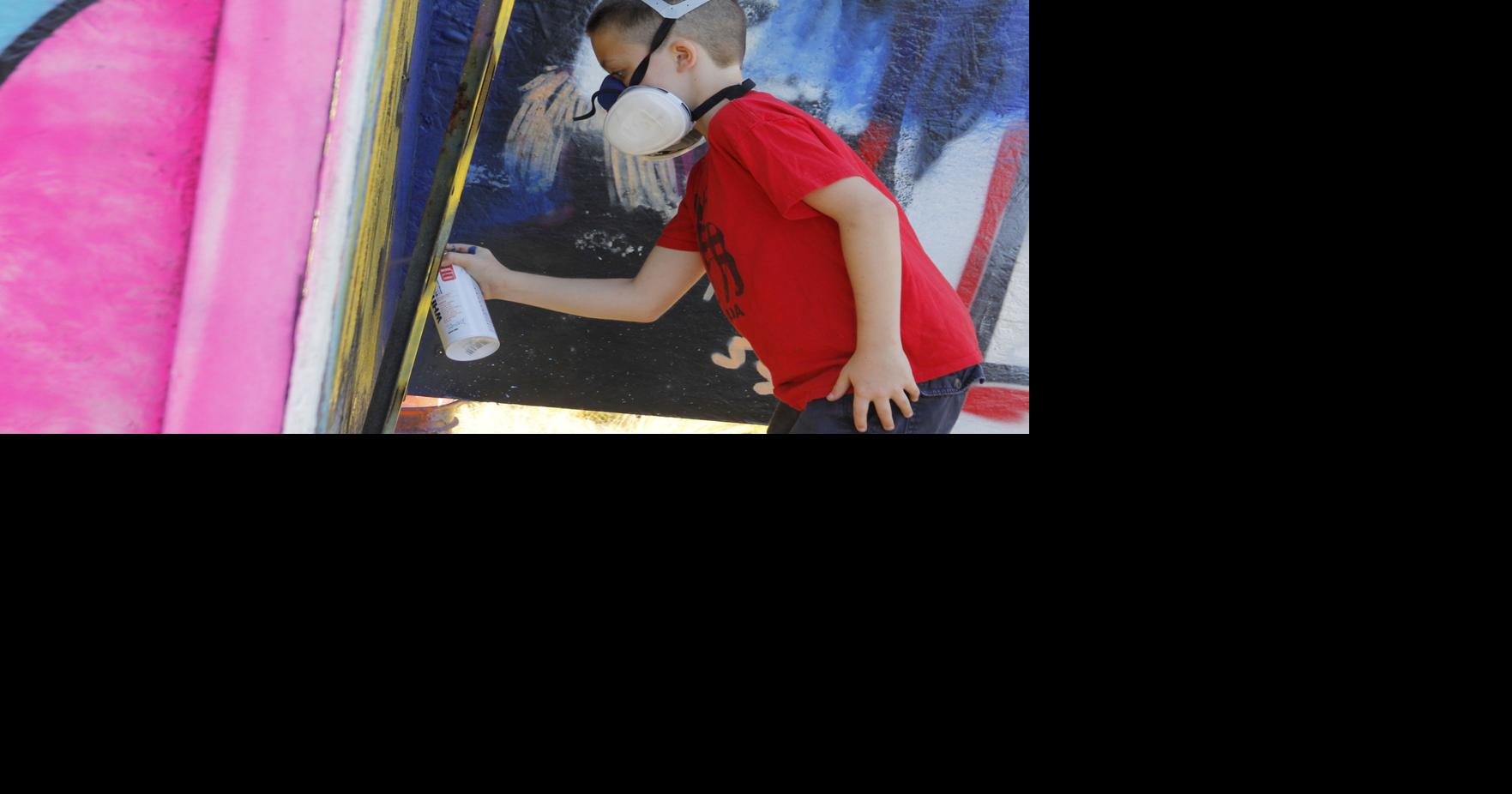 The Spray Can Slam -- welcoming graffiti, loitering and the like