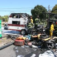 RV catches fire, shuts down gas station, Silverado Trail | News ...