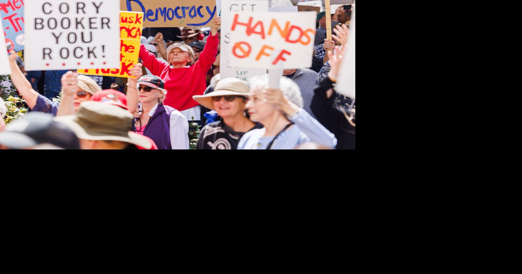PHOTOS: Hands Off! Mass Mobilization rally in Napa | News ...