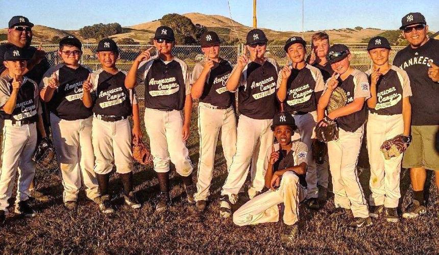 Yankees top Giants twice for American Canyon Little League Majors ...