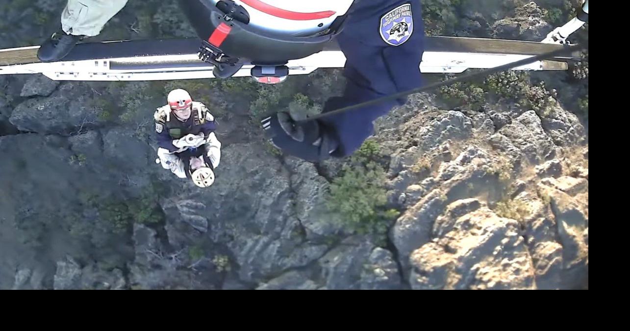 CHP helicopter crew rescues Napa hiker trapped under boulder | News ...