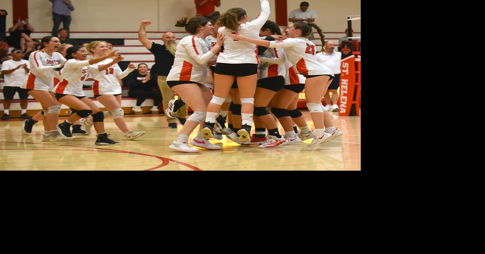 PHOTOS: St. Helena High girls volleyball vs. Fort Bragg