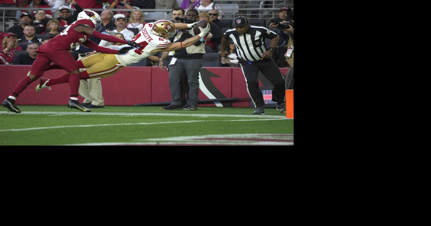 NFL: Dobbs has mixed results at QB in 49ers' 47-24 loss at Arizona ...