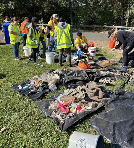 Creek cleanup