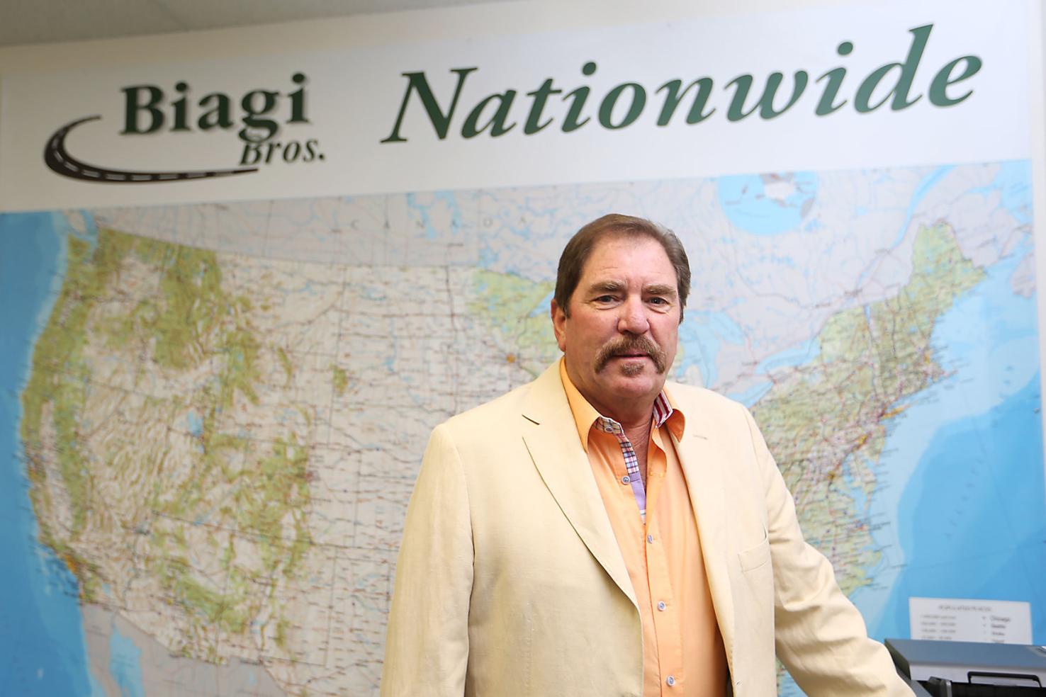 Biagi brother keeps on trucking