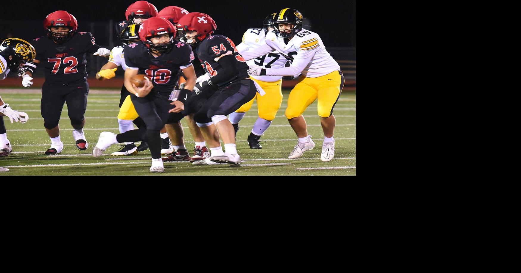 Undefeated St. Helena football team falls to Bishop O'Dowd | High ...