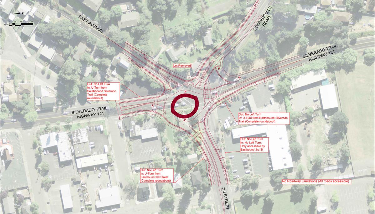Napa, state move toward overhauling five-way intersection | Local News ...