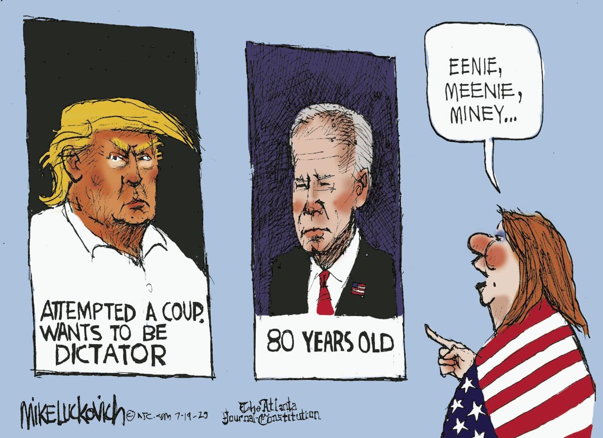 Political cartoon