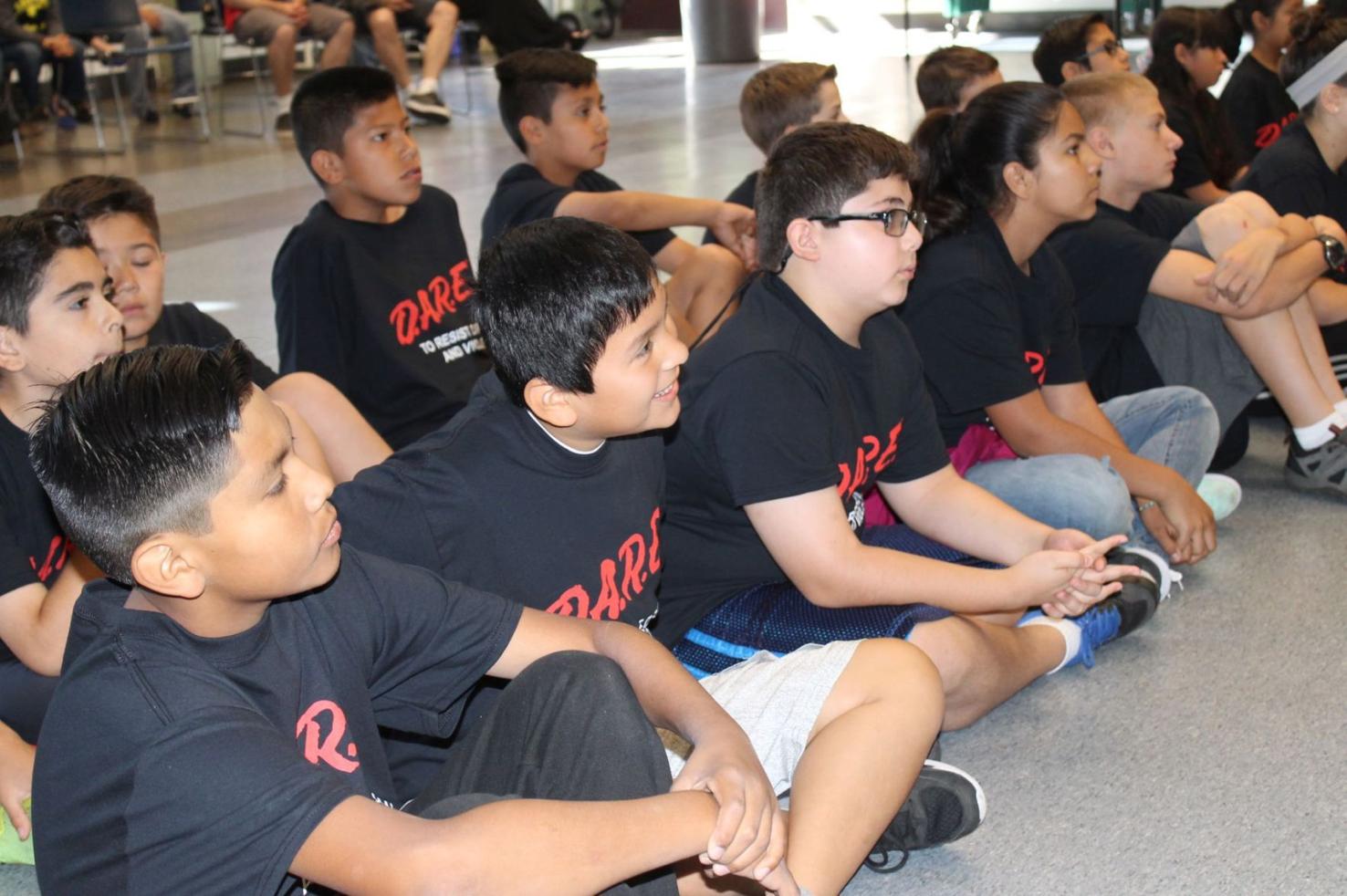Photos: DARE graduation at Calistoga Elementary