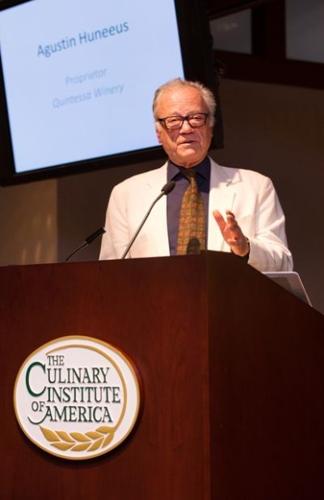 Vintner Agustin Huneeus encourages CIA grads to define American wine ...