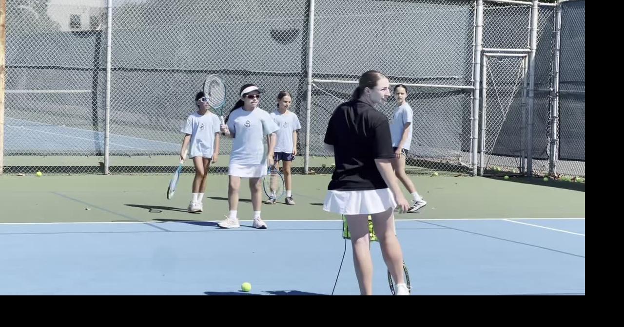 Head coach Jim Reilly oversees Justin-Siena's youth tennis camp ...