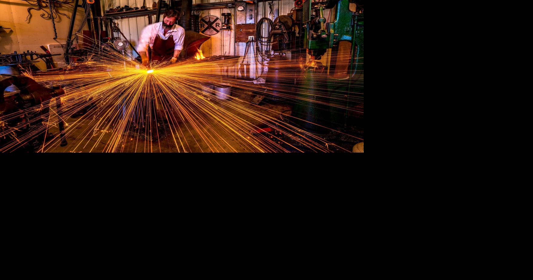 Calistoga's Ken Maxfield carries on the ancient art of the blacksmith ...