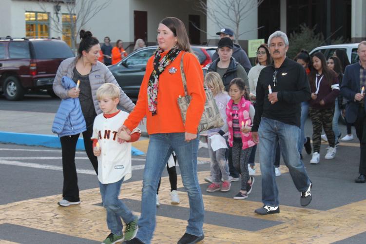 Candlelight vigil in St. Helena honors victim of Yountville shooting