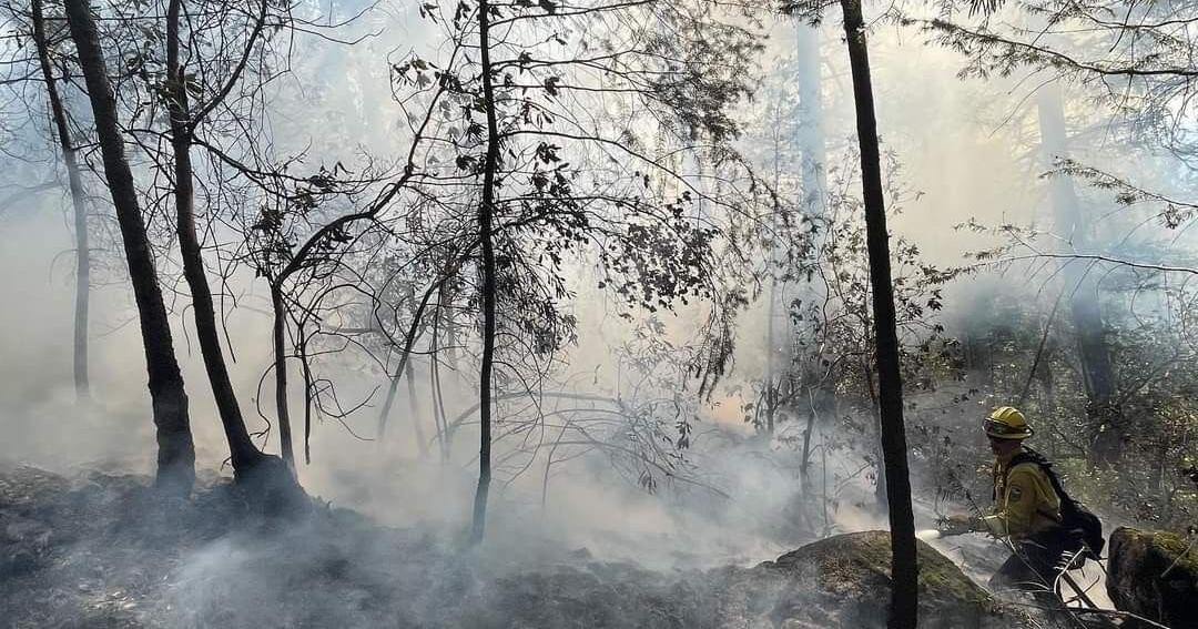 Small fire contained near Angwin, no damage reported | News ...