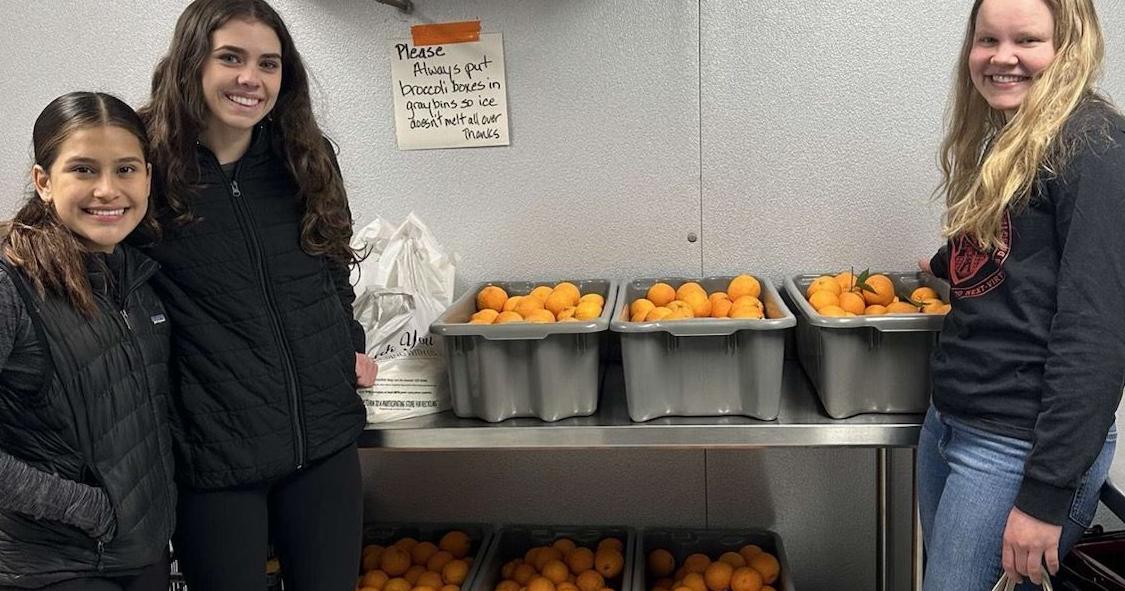 St. Helena High School students help with fruit gleaning project ...