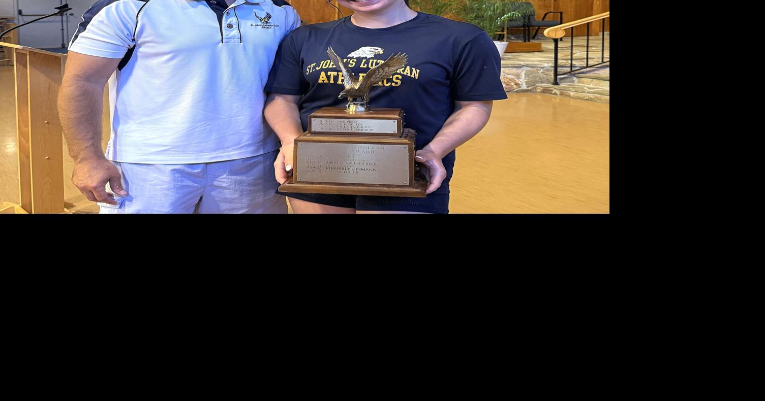 St. John’s Lutheran School announces 2026 Eagle Award winner | Sports ...