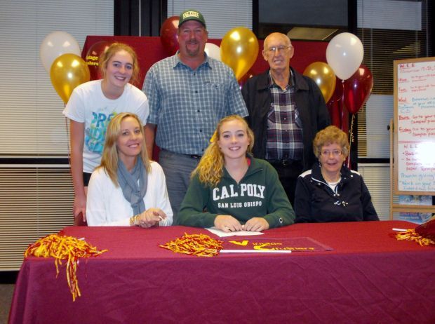 Van Winden signs with Cal Poly for volleyball