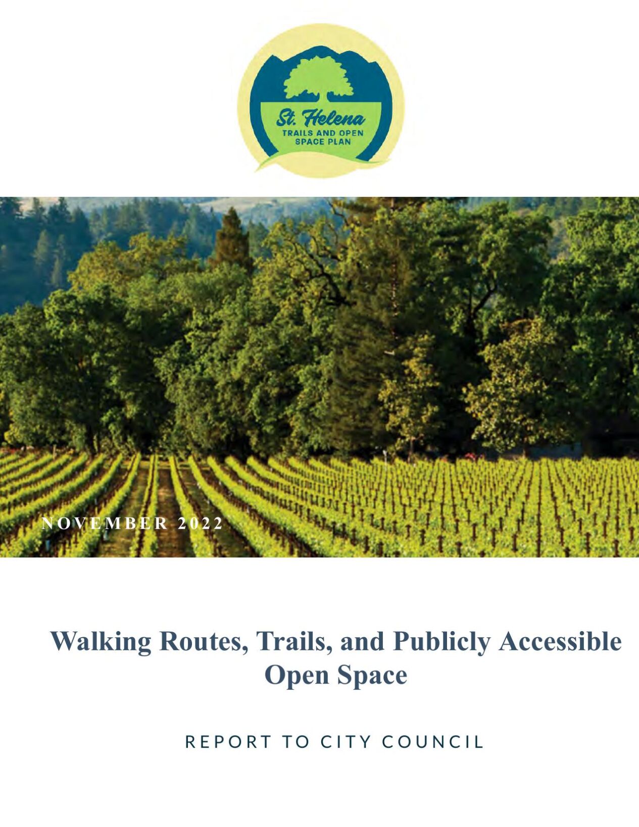 St. Helena Trails and Open Space Plan | | napavalleyregister.com