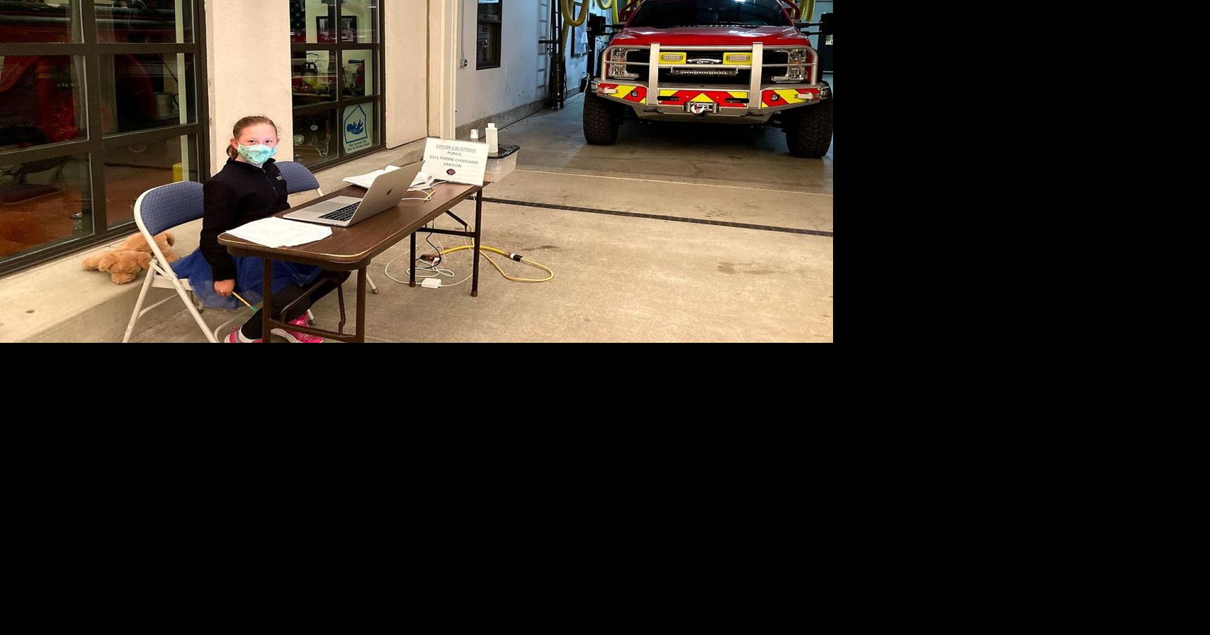 Calistoga Firefighters save the day for visitors during recent PSPS ...