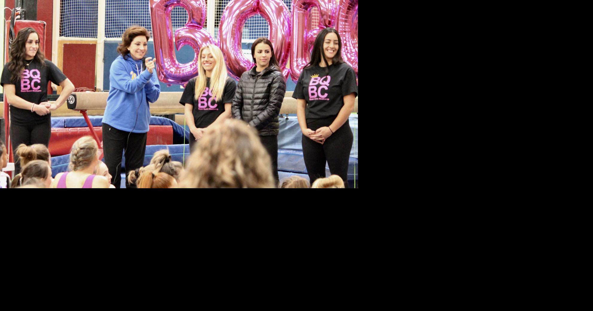 Former elite gymnasts show local girls how it’s done at Beam Queen Boot ...