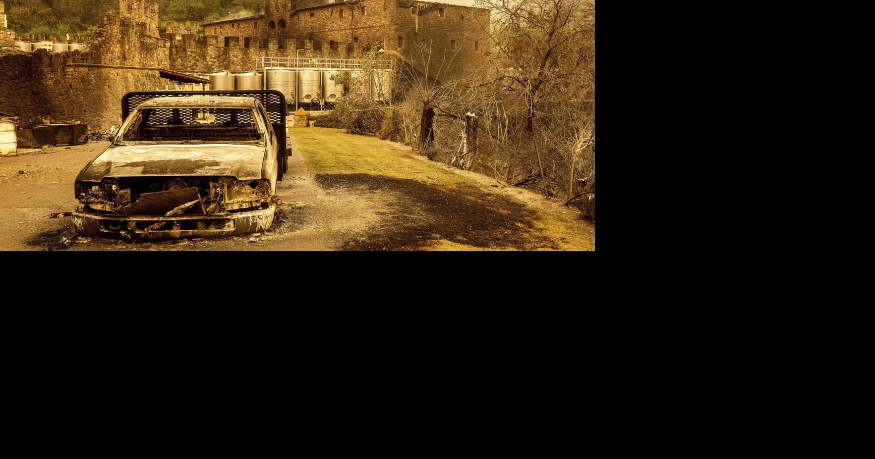 Calistoga, Angwin ordered evacuated as Glass Fire continues to burn in ...